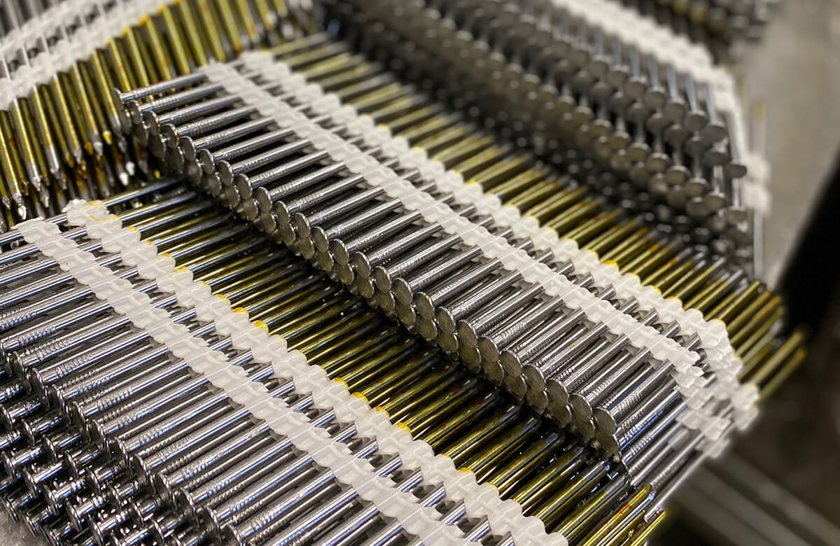 Plastic Strip Framing Nails - TNK Çelik Çivi | TNK Nails and Fasteners